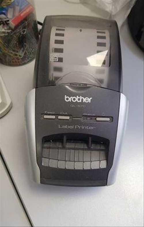 Принтер для печати наклеек Brother QL-570