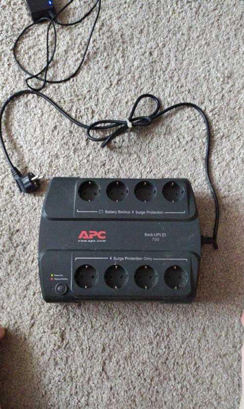 Ибп APC Black UPS ES 700