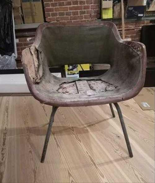 Кресло ракушка под реставрацию