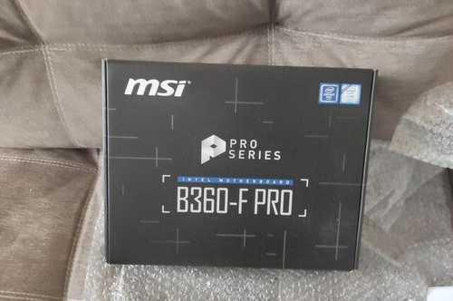 Msi B360 F PRO