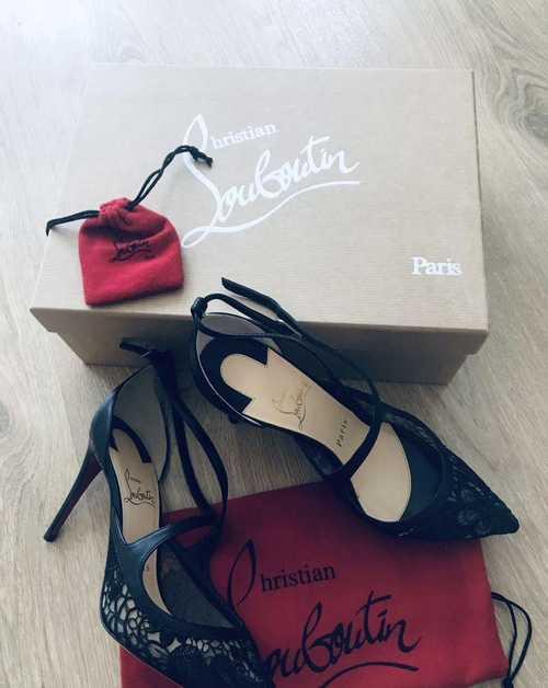 Туфли босоножки Christian louboutin оригинал