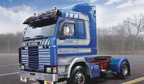 ITA3910 1/24 сборная модель автомобиль scania 143M