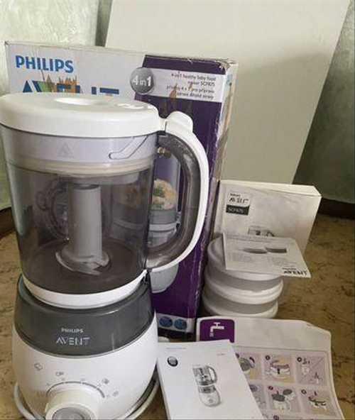 Блендер-пароварка Philips Avent SCF875