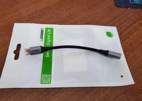 Кабель usb Ugreen C на 3,5 мм