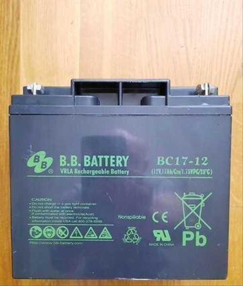 Bc 17 12. BB Battery HR4.2-12fr. Батареи оргтехники.