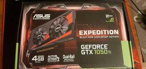 Видеокарта Geforce gtx 1050ti 4gb asus expedition