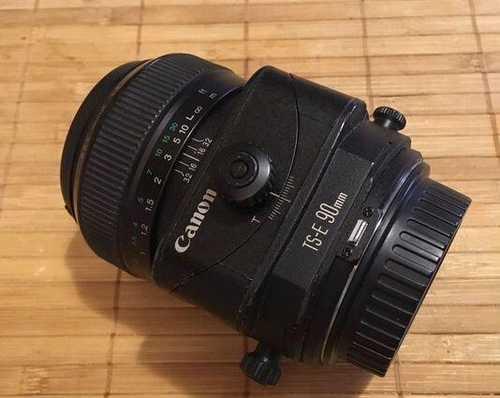 Объектив Canon TS-E 90mm 1:2,8 + макрокольцо