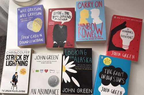 John Green Becky Albertalli Rainbow Rowell Chris C