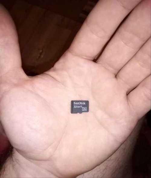Карта памяти micro sd 32