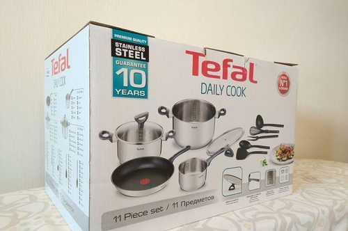 Набор посуды Tefal Daily Cook, 11 предметов, Новый