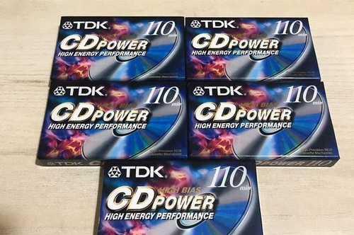 Аудиокассеты TDK CD Power 110 хром тип 2