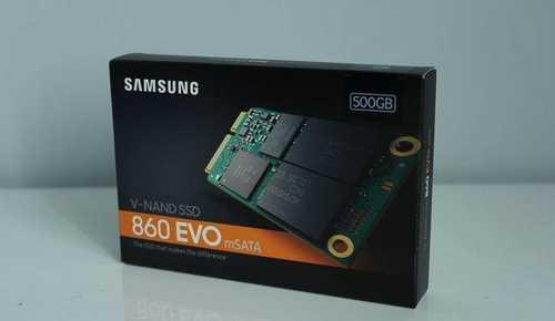 Samsung 860 EVO msata SSD 500гб