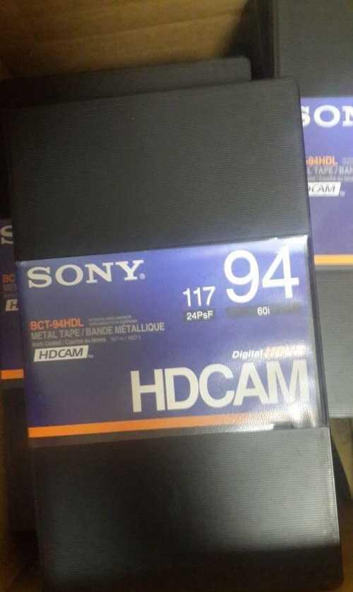 Кассеты Sony hdcam 94/40