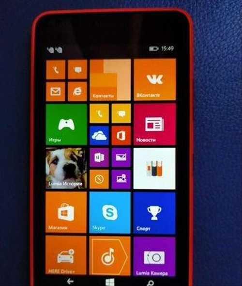 Телефон Nokia Lumia 640 dual sim