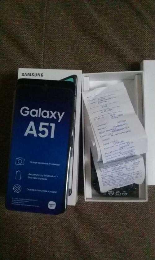 Samsung galaxy A51 новый