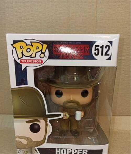 Фигурка Funko POP TV Stranger Things Hopper w/ Do