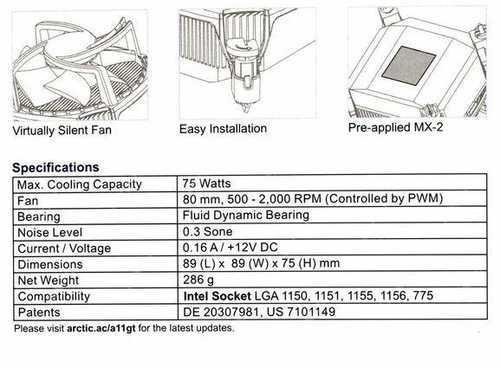 Arctic Cooling Alpine 11 GT rev.2