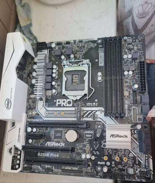 Материнская плата ASRock Pro B250M pro4