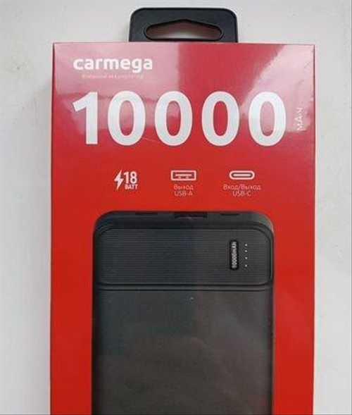 Внешний аккумулятор - Carmega 10000mAh Charge PD10