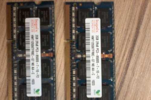 Оперативная память DDR 3, 2 GB