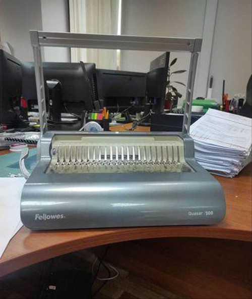 Брошюровщик fellowes quasar 500