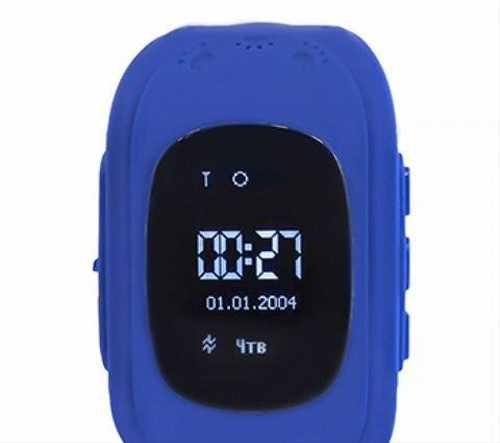 Детские часы Smart Baby Watch с GPS темно-синие