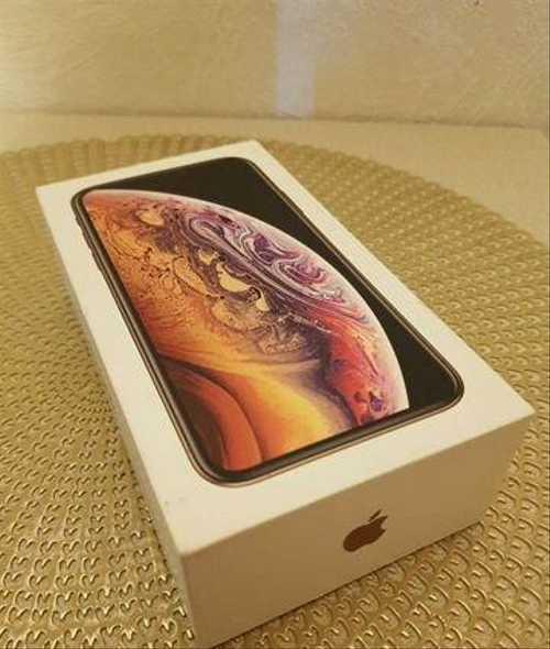 Коробка iPhone Xs 64Gb Gold