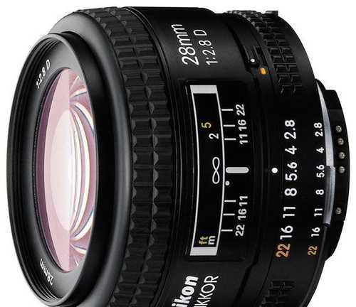 Nikon 28mm f/2.8D AF Nikkor (новый)