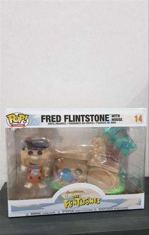 Funko Pop Fred Flintstone with house