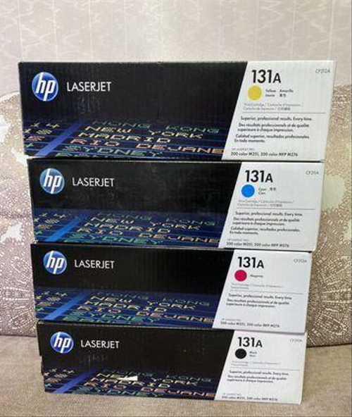 Картриджи HP Laserjet пустые