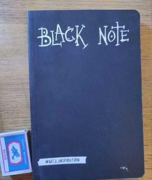 Black note silver note блокноты