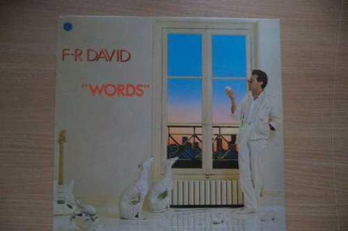 F.R.David - Words LP Scand.(Винил)