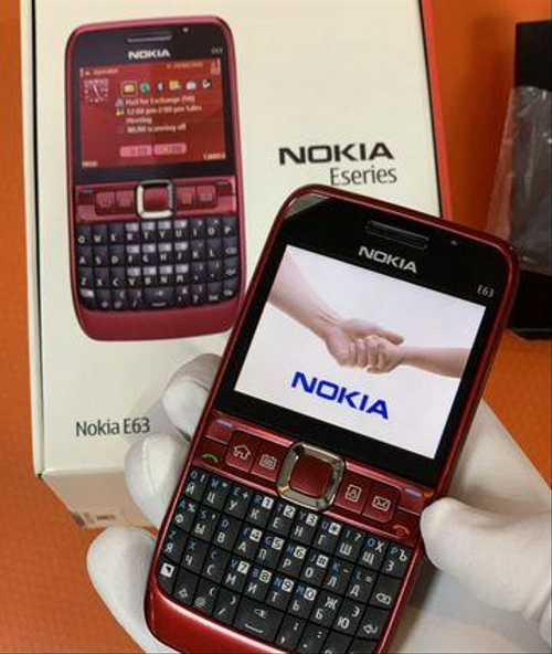 Nokia E63. Новый