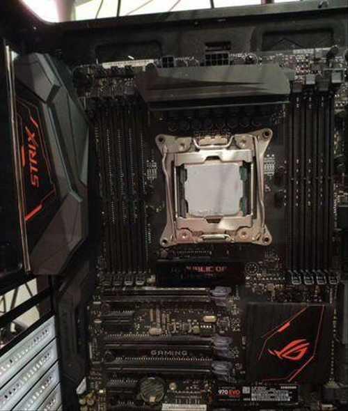 Материнская плата Asus rog strix x99 gaming 6850k