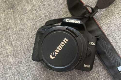 Зеркальный фотоаппарат canon 550d и объектив