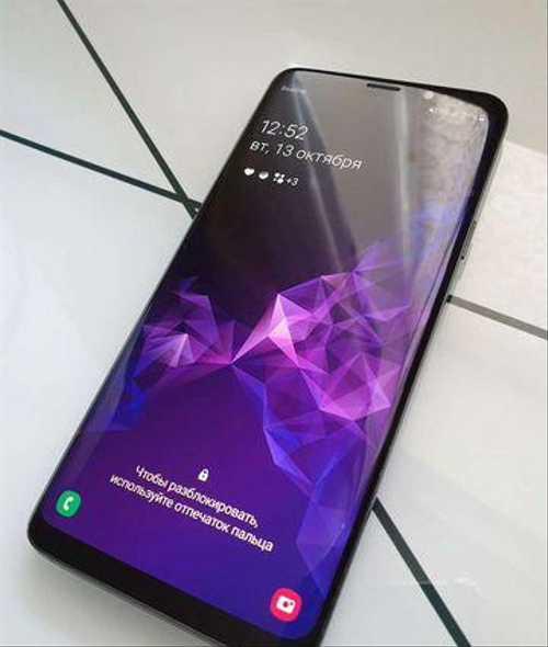 Телефон Samsung Galaxy S9 Plus Titanium Gray