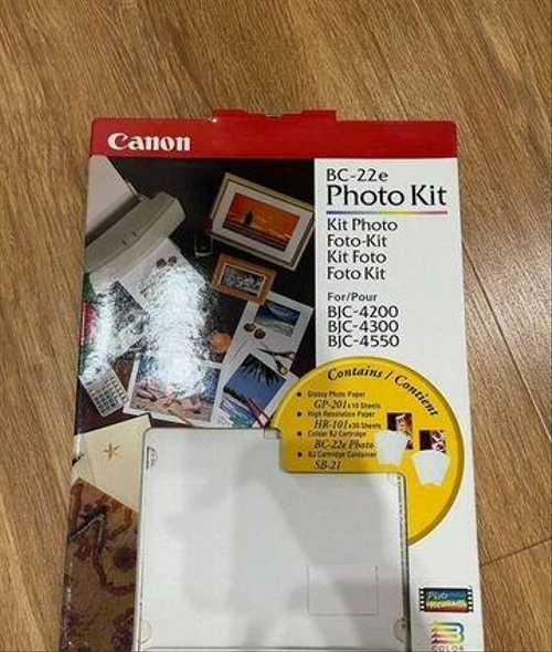 Фотобумага Canon Photo Kit вс-22e Glossy