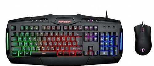 Клавиатура+мышь проводная игровая Jet.A Panteon GS