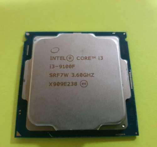 Процессор intel core i3 9100f lga1151v2