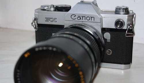 Canon механика + zoom 35-105mm 3.5 macro - kit