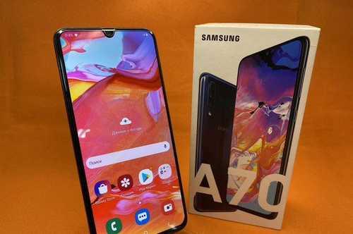 Смартфон Samsung Galaxy A70 синий