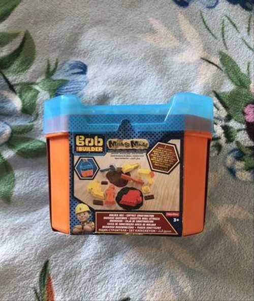 Игрушка набор с кинетическим песком Bob the Builde