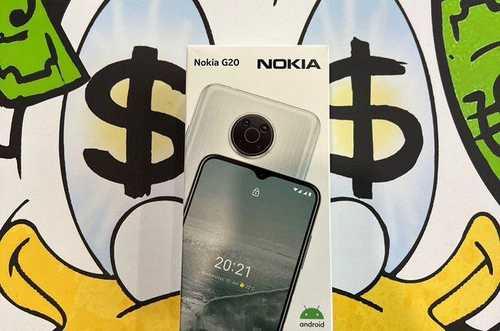 Смартфон Nokia G20 4/64GB Dual Sim (TA-1336) Dark