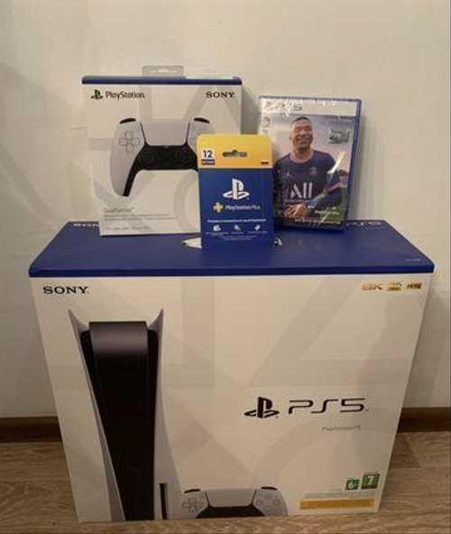 PlayStation 5(с дисководом и допами)