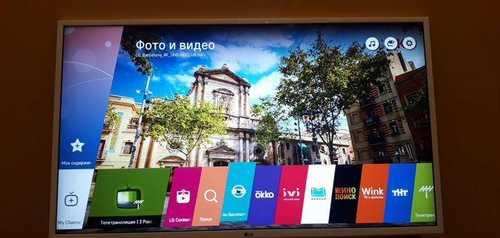 Белоснежный 4K Lg Премиум Smart Wi-Fi 109 См dvbt2