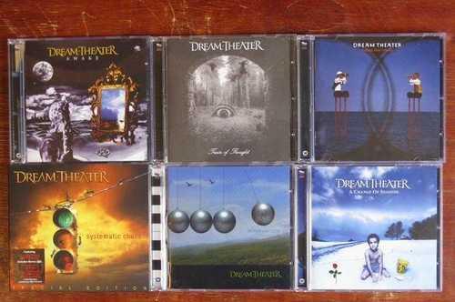 CD компакт диски Dream Theater,Blind Guardian