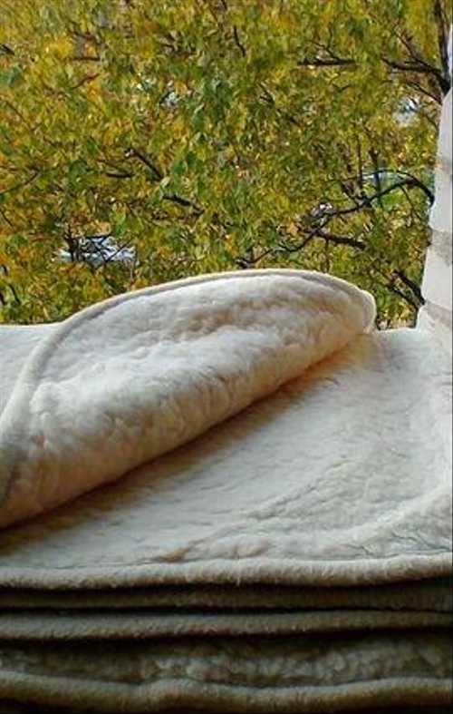 Одеяло шерстяное (овчина ) 175*200