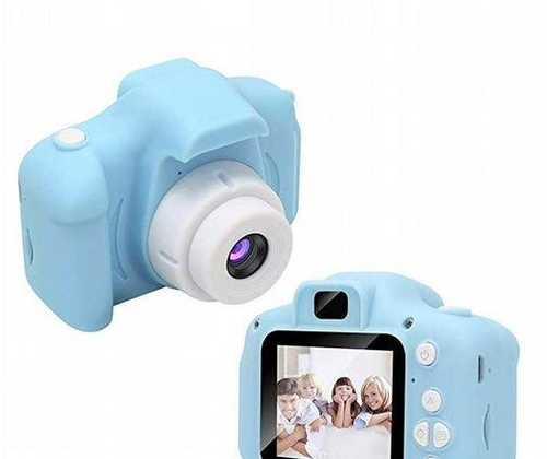 Детский цифровой фотоаппарат GBS-Kids голубой акци