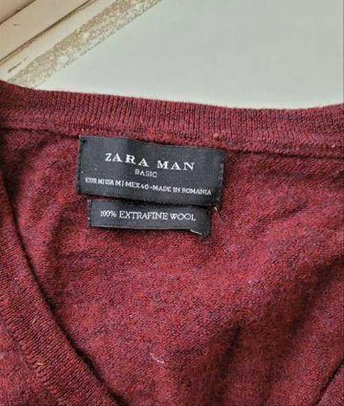 Пуловер мужской zara