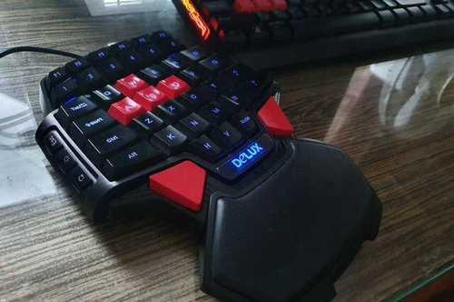 Игровая мини-клавиатура Delux T9U